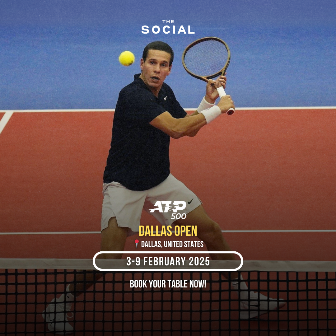 ATP TENNIS | DALLAS OPEN | 3-9 FEB 2025 - The Social Seminyak
